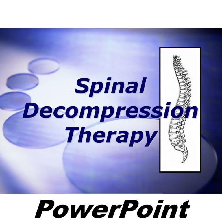 Spinal Decompression Marketing Kit - ChiropracticArt.com